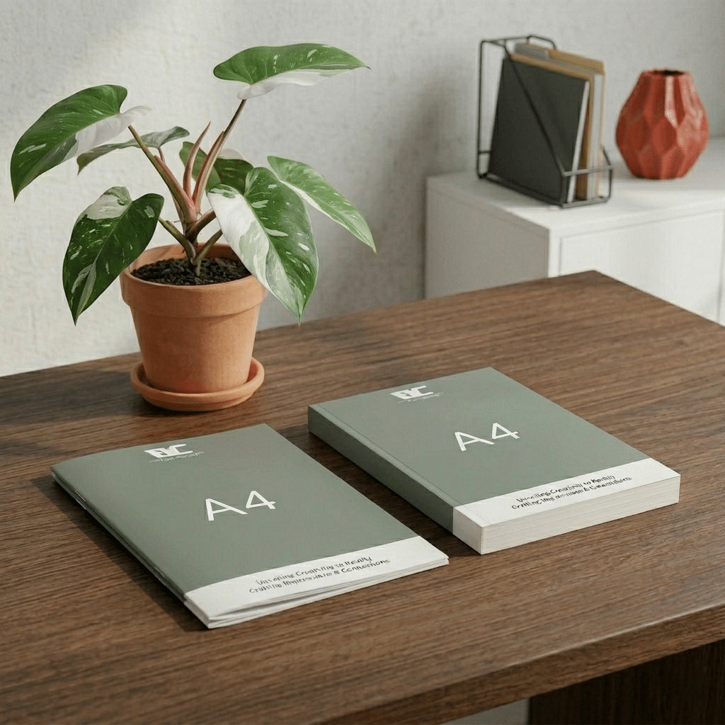 Digital Print A4 Booklets – Portraits – Name Card Printing & Design