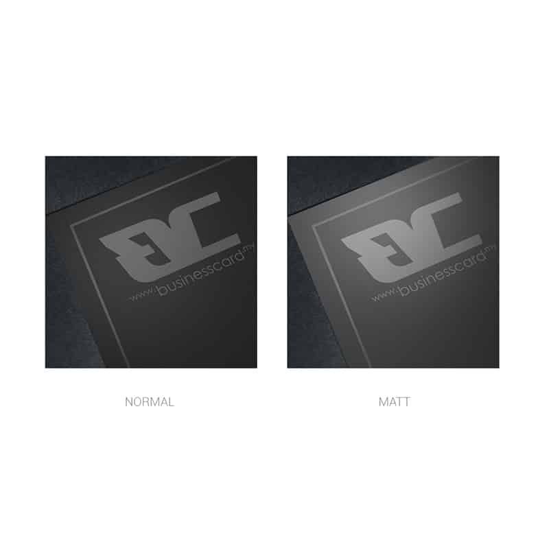 Premium Thin Business Cards (150gsm ArtPaper + Matt Lamination) | Name ...