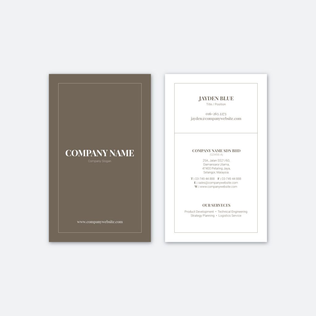 Premium Standard Business Cards(310gsm ArtCard + Matt Lamination ...