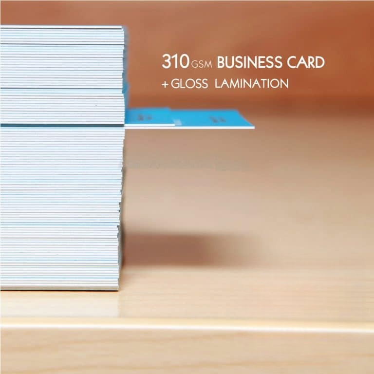 Premium Standard Business Cards (310gsm ArtCard + Gloss Lamination ...