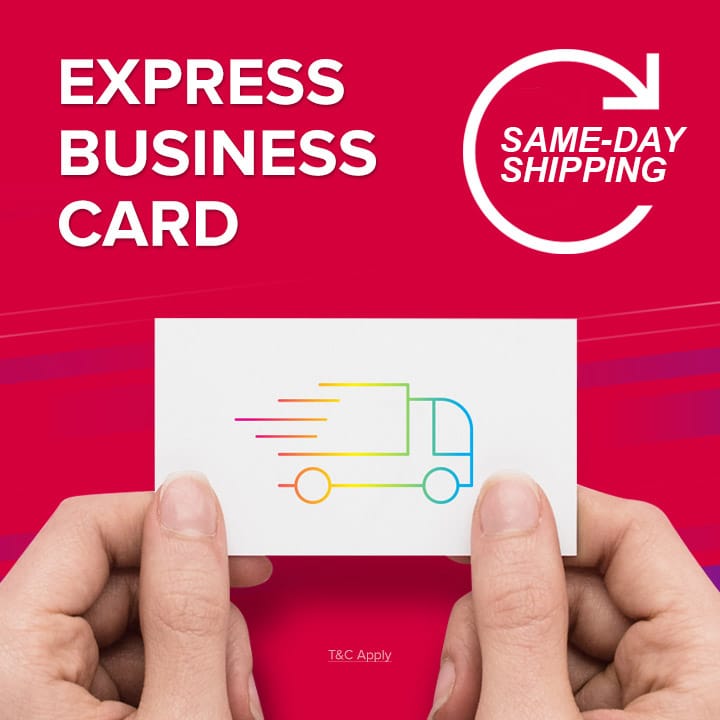 Express Business Cards FREE Same day Shipping Express Business Cards FREE Same day Shipping